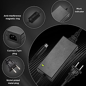 48vdc Power Supply, 48v Power Supply Compatible with Cisco Phone Models 8811, 8841, 8851, 8861, 8961, 9951.