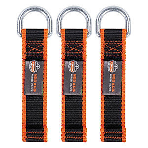 Ergodyne Squids 3706 Tool Tethering Attachment for Hand Tools, 5lbs Weight Rating, 3-Pack