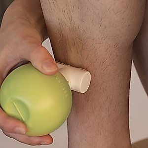 Parissa Organic Roll-On Sugar Wax Kit for At-Home Waxing, 100% Natural, Sensitive Skin, Gentle & Washable Formula