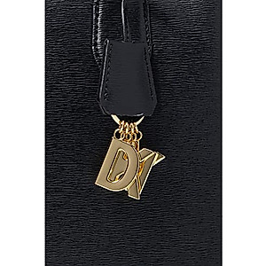 DKNY Valery Large Satchel Black/Gold One Size