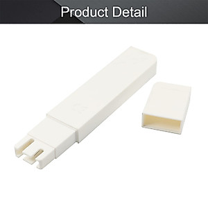 Othmro TDS & EC Tester TDS Three in one Handheld Tester 1-9990PPM 1 Resolution Plastic+304 Stainless Steel White 2PCS