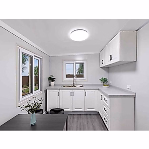 Weatherproof, Wind Resistant, Anti-Corrosion Tiny Expandable Prefab House to Live in 1 Bathroom, 3 Bedrooms & 1 Kitchen- for Small Family, Modular Guest House – 20 FT 3 in 1 Tiny Backyard House