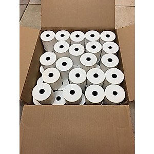Universal Thermal Paper for Receipt Printers, 3-1/8in x 273', Roll, 50/carton