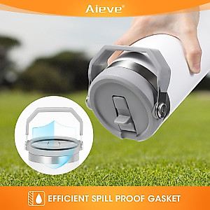 AIEVE 4 Pack Silicone Lid Seal Replacement Gasket Compatible with Stanley IceFlow Tumbler Cup 20oz & 30oz