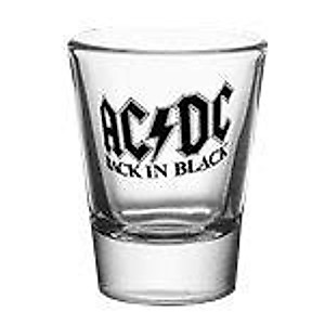 GB eye AC/DC Mix Shot Glasses - Set of 4