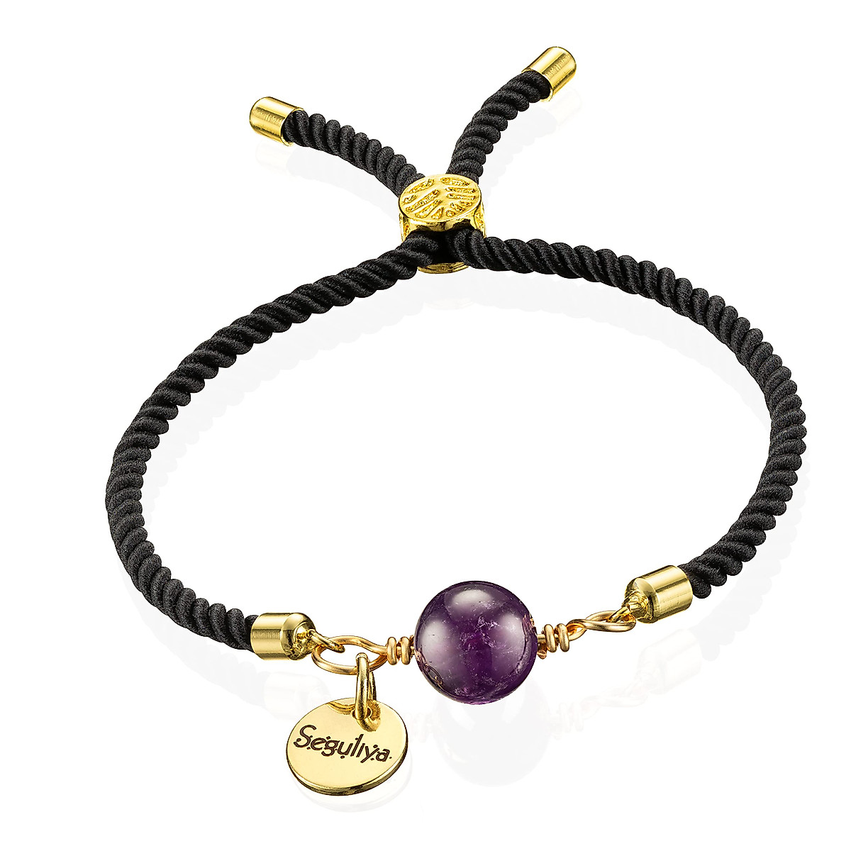 February Birthstone Jewelry - Kabbalah Spiritual Pandora Bracelet | Charm Bracelets For Women | Natural Gemstone Chain with Real Stone | | Birthday, Anniversary, Wedding, Birthstone Bracelet