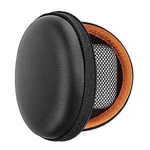 Geekria Shield Headphones Case for in-Ear Headphones, Replacement Hard Shell Travel Carrying Bag with Cable Storage, Compatible with JayBird, Bose SoundSport, Jabra Headsets (Black)