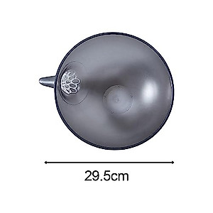 Drainer Food Basket with Spout, Multifunctional Draining Fruit Food Vegetable Kitchen Sink Drainer Bowl Colander Drainbowl Fruits Washer Salad Basket (2PCS*Grey)