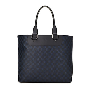 Louis Vuitton, Pre-Loved Damier Cobalt Cabas Voyage, Blue