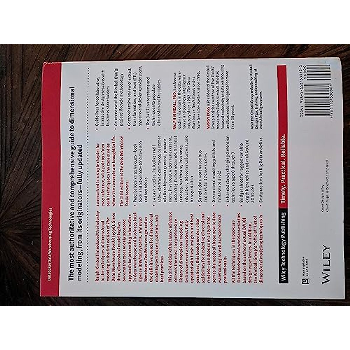 The Data Warehouse Toolkit: The Definitive Guide to Dimensional Modeling, 3rd Edition
