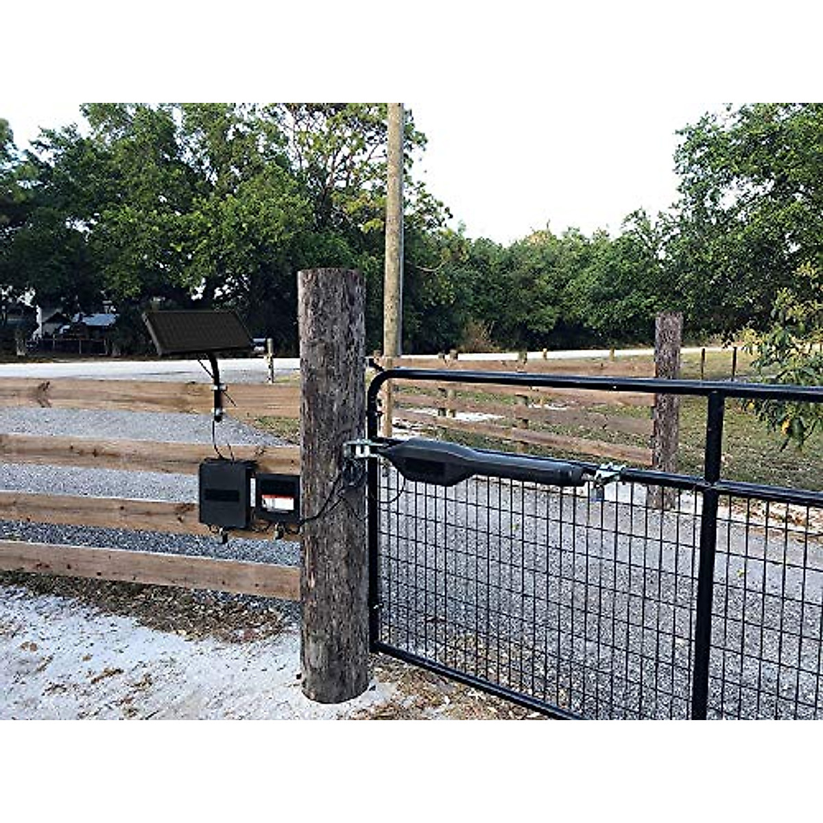 SolarEnz 10 W Solar Panel Mount Bracket Charger for Automatic Solar Gate Opener Systems Solar Panel Electric Fence Kit