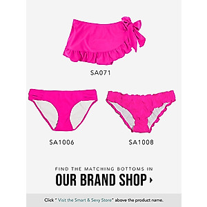 Smart & Sexy Women's Standard Swim Secret Mega Push-up Halter Bikini Top, Fuchia Sizzle, 36C