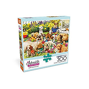 Buffalo Games - Puppy Playground - 300 Large Piece Jigsaw Puzzle