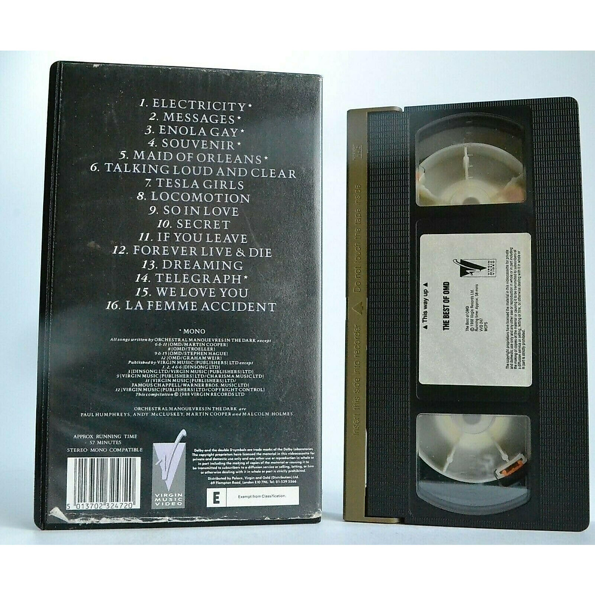 OMD: The Best Of (Orchestral Manoeuvers In The Dark) -'Enola Gay' - Music - VHS