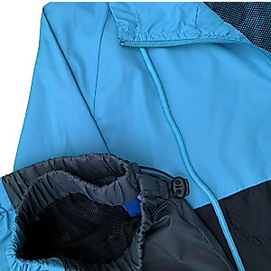 Royal Threads Canada Men’s 2-Piece Quarter Zip Pullover Windbreaker Tracksuit Jogger Sports Mesh lined Outfit