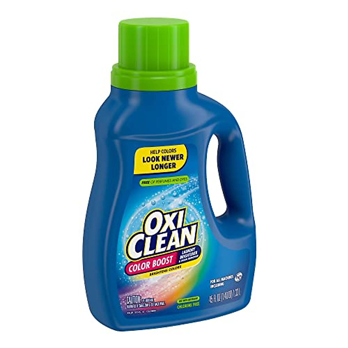 OxiClean Color Boost Laundry Brightener and Stain Remover Liquid Free, 45 fl oz