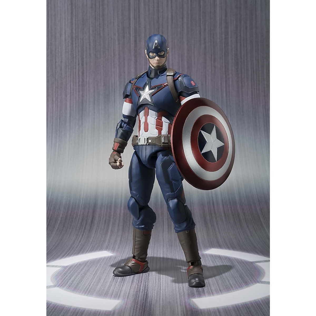 Bandaï SH Figuarts Avengers Captain America About 155mm ABS u0026 PVC Painted Action Figure