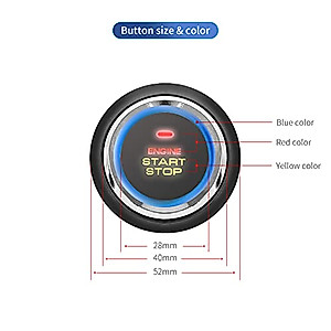 EASYGUARD EC003-NS PKE car Alarm Proximity Entry Push Start Button Remote Engine Start Shock Alarm Warning DC12V