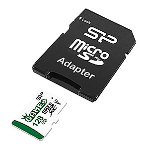 Silicon Power 128GB SDXC Micro SD Card Nintendo-Switch Gaming Memory Card with Adapter, Write Speed 80MB/s