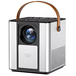 Smart Projector, Built-in Android System, Home Theater Video Movie, Wireless BT, HD LCD, Mini LED WiFi, +3500 Lumen, Portable