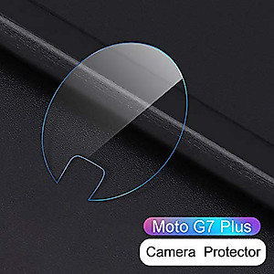 Ytaland Case for T-Mobile REVVLRY+ Plus, Soft TPU Case Shockproof Back Cover with Tempered Glass Screen Protector and Glass Protector for Camera (Navy)