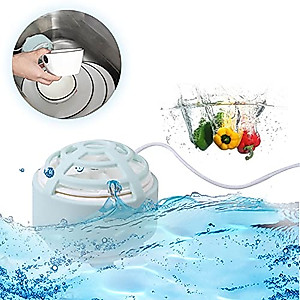 Zerodis Automatic Shutdown Dishwasher,USB Powered Fruit Dishwasher Portable USB Dish Washing Machine for Home RV Apartment