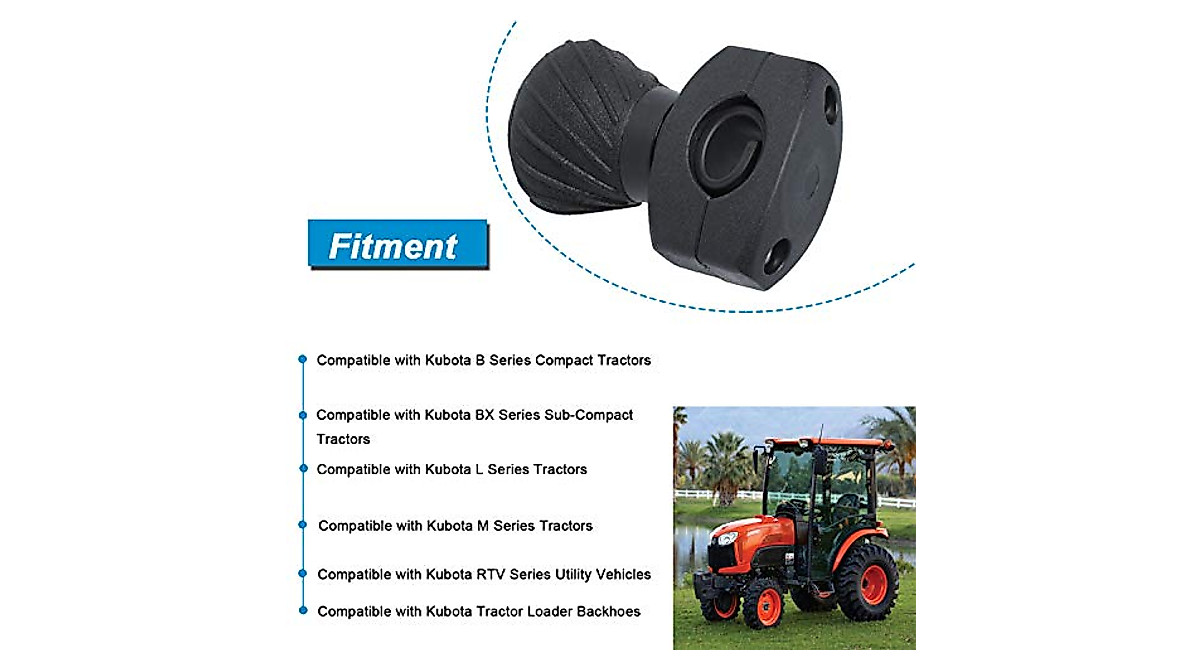 Steering Wheel Spinner Knob for Kubota Tractors