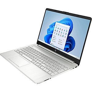 HP 2022 Notebook Laptop, 15.6" HD Touchscreen Display, Intel Core i5-1135G7, 16GB DDR4 RAM, 1TB PCIe SSD, Wi-Fi 5, Webcam, Bluetooth, HDMI, Windows 11 Home, Silver | TGCD Bundle