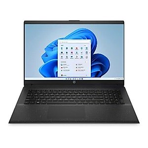 2022 HP High Performance Laptop 17.3''FHD IPS 11th Intel i7-1165G7 Iris Xe Graphics 16GB DDR4 1TB SSD WiFi 6 Bluetooth HDMI USB-C Fullsize Keyboard w/ Numpad Windows 10 Pro w/ 32GB USB,Starry Black