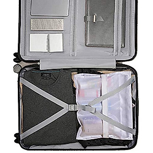 MISSLO Shower Caddy Organizer 5 Pockets Roll up Hanging Bathroom Accessories Storage for Camper, RV, Gym, Cruise, Cabin, College Dorm Shower, Small