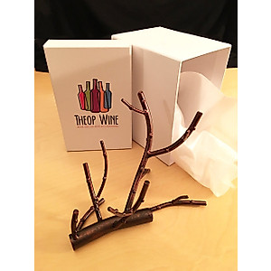 TheopWine Single Bottle Wine Rack - Gift Box