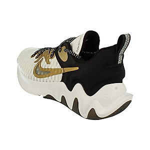 Nike Giannis Immortality Mens Basketball Trainers CZ4099 Sneakers Shoes (UK 7.5 US 8.5 EU 42, White Metallic Gold Black 100)