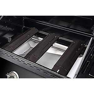 Set of Four Universal BBQ Grill Flame Tamers for Bull BBQ Grill Models