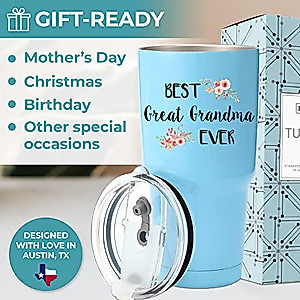 Great Grandma Tumbler 30oz, Best Great Grandma Mugs Coffee, Great Grandma Birthday Gifts For Great Grandma From Grandkids, Mothers Day Gifts For Great Grandma Gifts For Great Grandmother Gifts