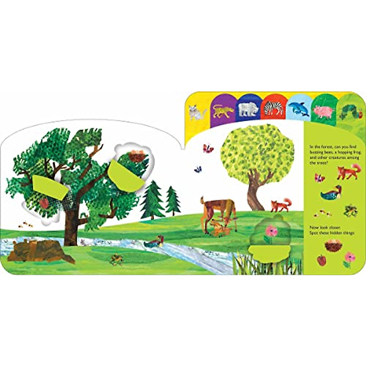 World of Eric Carle: World of Animals Lift-A-Flap Look and Find