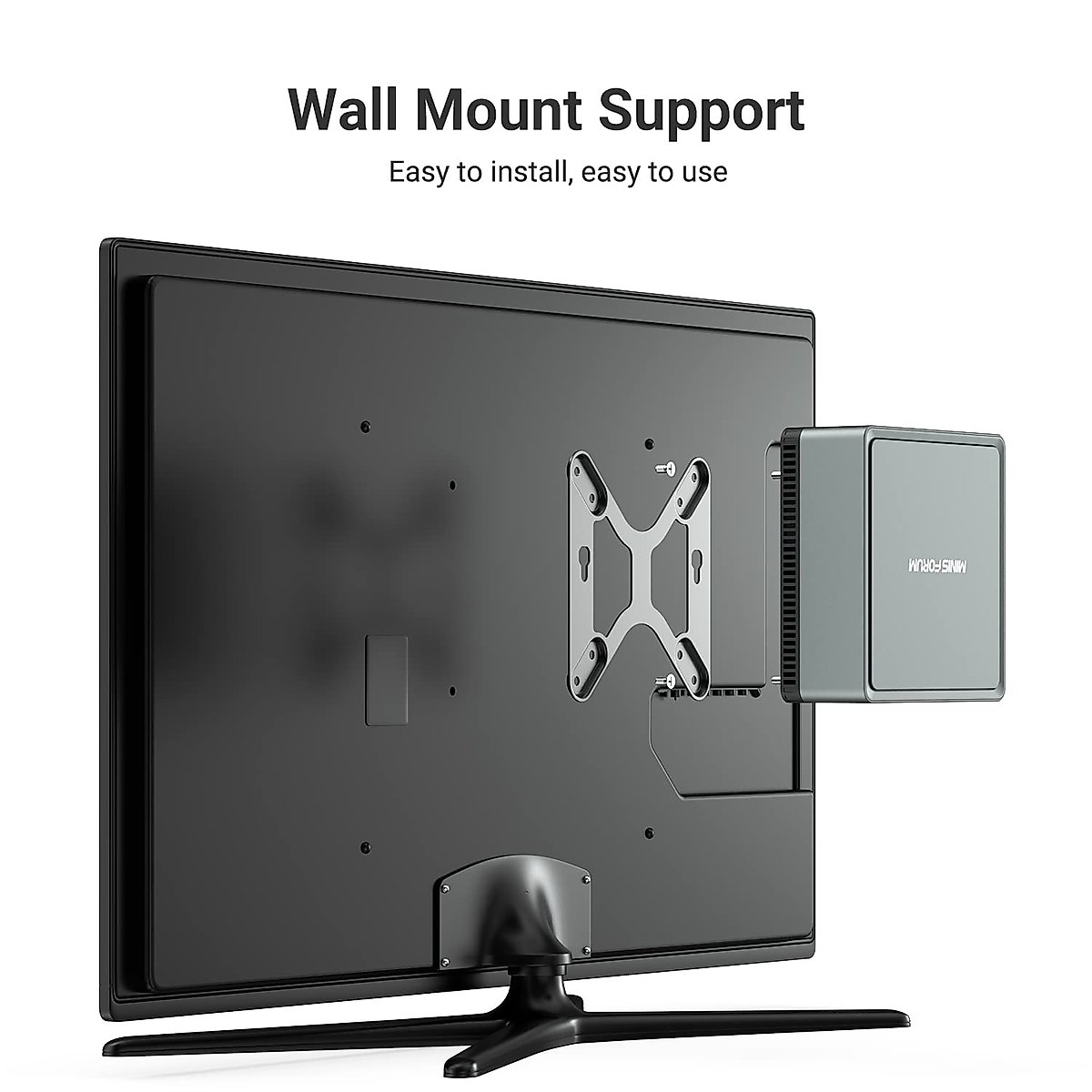 MINISFORUM UM700 Mini PC AMD Ryzen 7 3750H 4C/8T Desktop Computer, DDR4 16G RAM+512G SSD, HDMI/DP/USB-C 4K@60Hz Output, 2500Mbps LAN, 4X USB Port Mini Computer, Radeon RX Vega 10 Graphics Tower PC