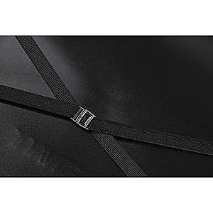 Large Artist Portfolio Case with Adjustable Shoulder Strap (Black, 35 x 24 x 1.5 Inches)