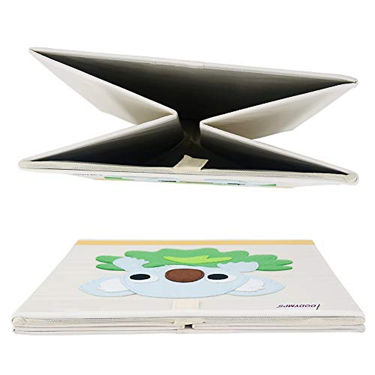 DODYMPS Foldable Animal Toy Storage Bins/Cube/Box/Chest/Organizer for Kids & Nursery, 13 inch (Koala)