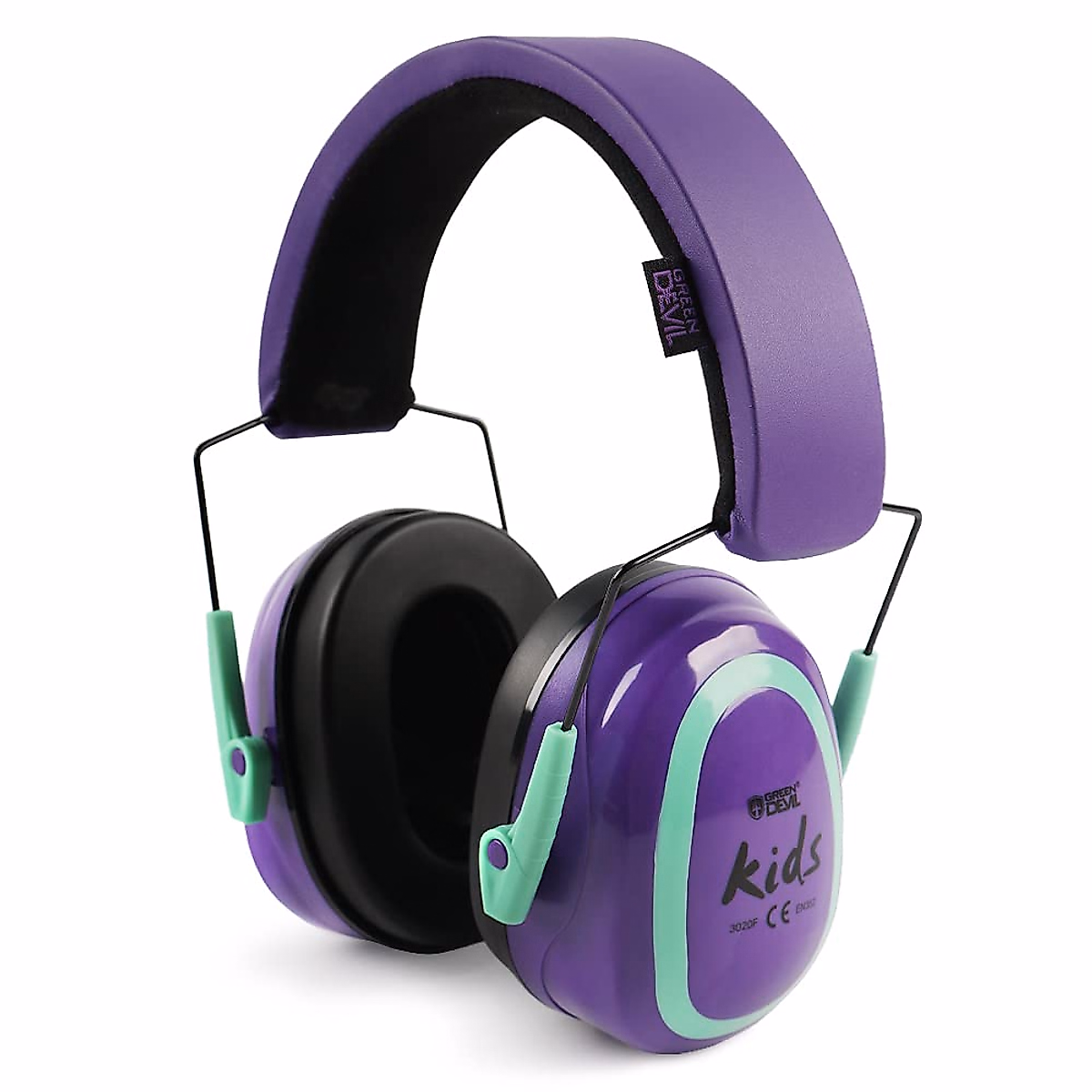 GREEN DEVIL Kids/Toddler Ear Protection Safety Ear Muffs Design For Age 3-16 Noise Cancelling Headphones SNR 27.4dB Kids Hearing Protection Earmuffs Sensory Headphones for Autism Kids