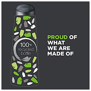 Dove Men+Care Fortifying 2 in 1 Shampoo and Conditioner, Fresh and Clean for Normal to Oily Hair with Caffeine and Menthol to Help Strengthen & Nourish Hair, 12 fl oz, Pack of 2