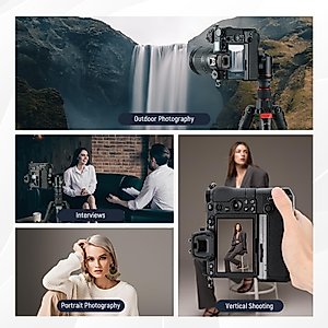 NEEWER MB-N11 Replacement Vertical Battery Grip, Compatible with Nikon Z6 II & Z7 II Camera and EN-EL15c Battery for Vertical Shooting with Shutter Release, Main Dial,AF ON Button & 1/4" Tripod Socket