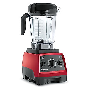 Vitamix Red 7500 Blender + Blade Scraper Accessory