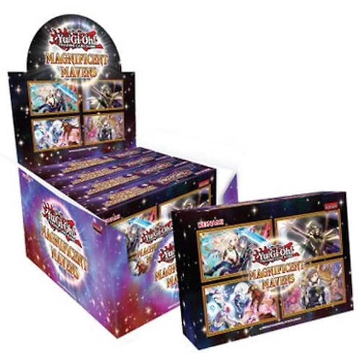 Yu-Gi-Oh! YU-GI-OH CCG: 2022 Holiday Box: Magnificent MAVENS Display (5CT)