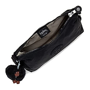 Kipling Womens Women's Gael Bag, Organize Accessories, Spacious, Adjustable Strap, Nylon Crossbody Bag, Black Tonal, 8.75 L x 6.25 H 3.25 D US