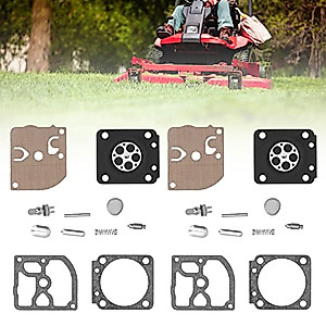Demeras Chainsaw Repair Kit, Carburetor Carb Repair Kit Simple Installation Stable Exquisite for Garden