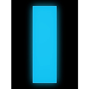 Teak Tuning Pro Duro Grip Tape, Blue Glow - Ultra Premium, Custom Teak Silicone Polymer Blend - 41A Durometer for Ultimate Grip, Comfort, Control & Performance - 0.7mm Thick