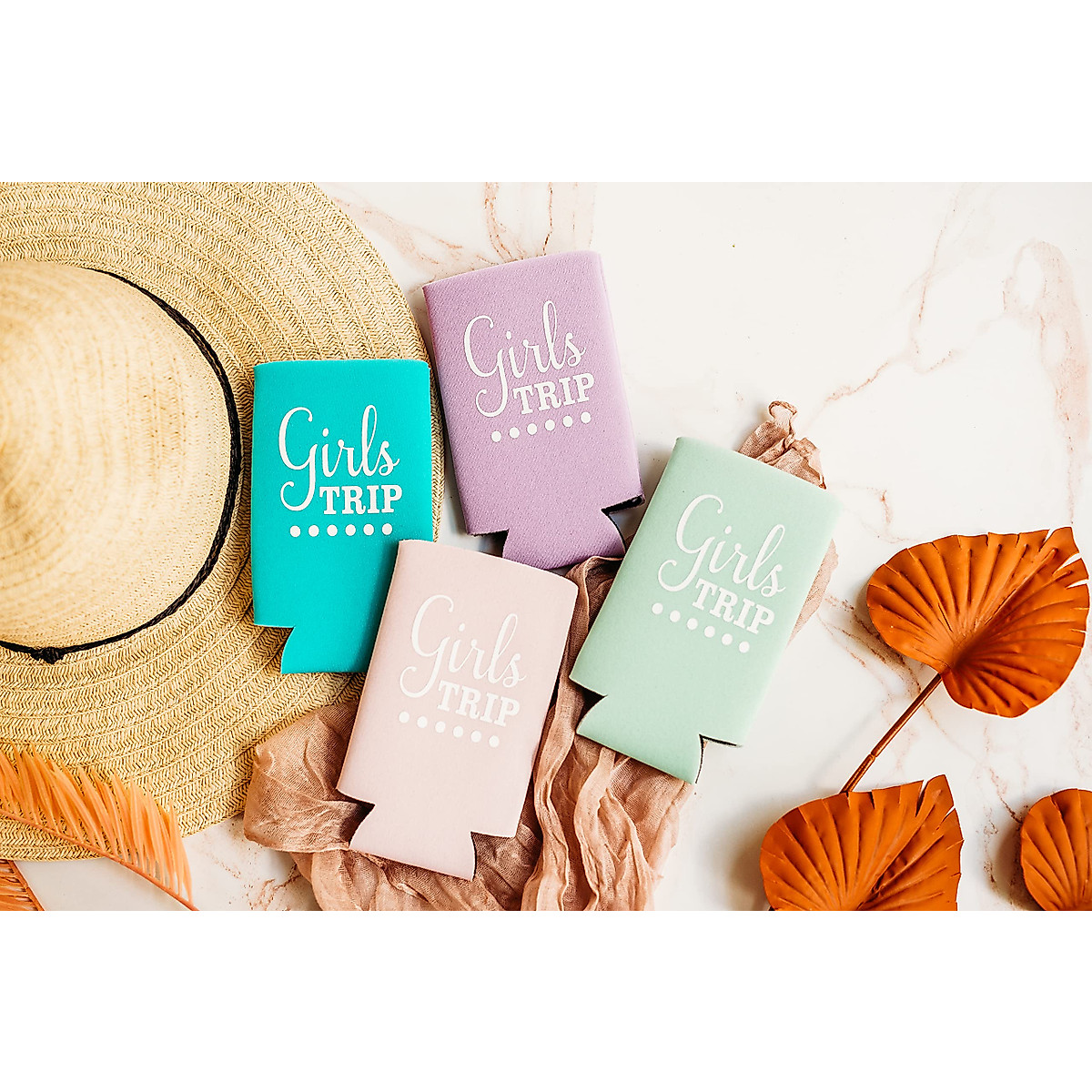 Girls Weekend Trip Gift for Women Bachelorette Party Favor Fun Cruise Essential Idea - Set of 4 (Slim)