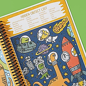 Scratch-Off Hidden Pictures Dinosaur Puzzles (Highlights Scratch-Off Activity Books)