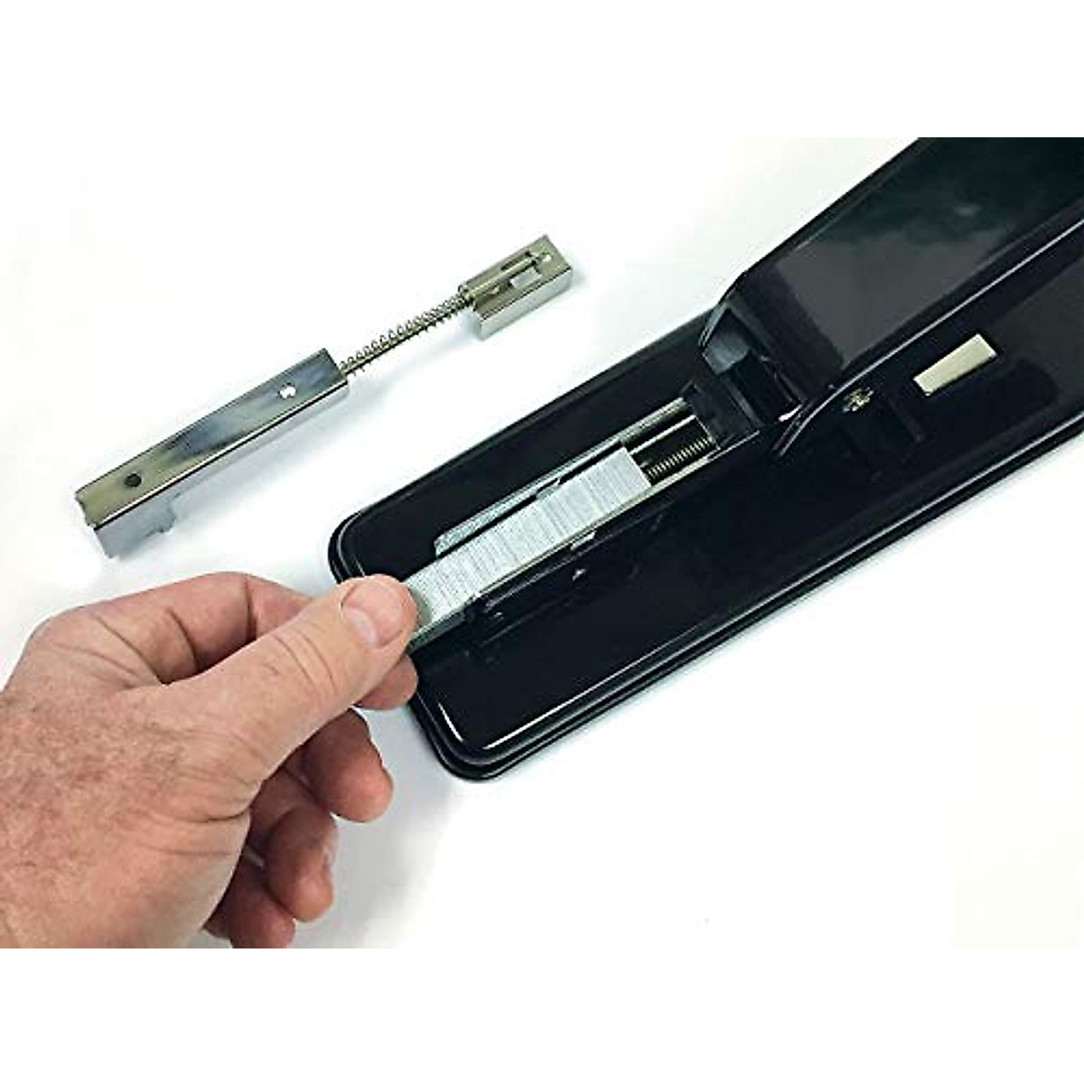 5,000 Count Heavy Duty Staples, 23/13, 1/2-inch Staples, 100/Strip, Chisel Point Tips, High Capacity, by Better Office Products