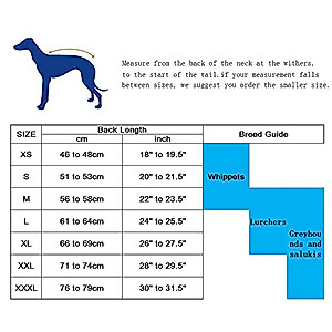 Winter Warm Jacket Waterproof Greyhound Dog Winter Coat with Warm Lamb Wool Lining, Outdoor Dog Apparel with Adjustable Bands for Medium, Large Dog -Red-M